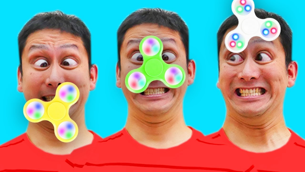 Bad Baby Learn Colors with Fidget Spinner Johny Johny Yes Papa Babies ...