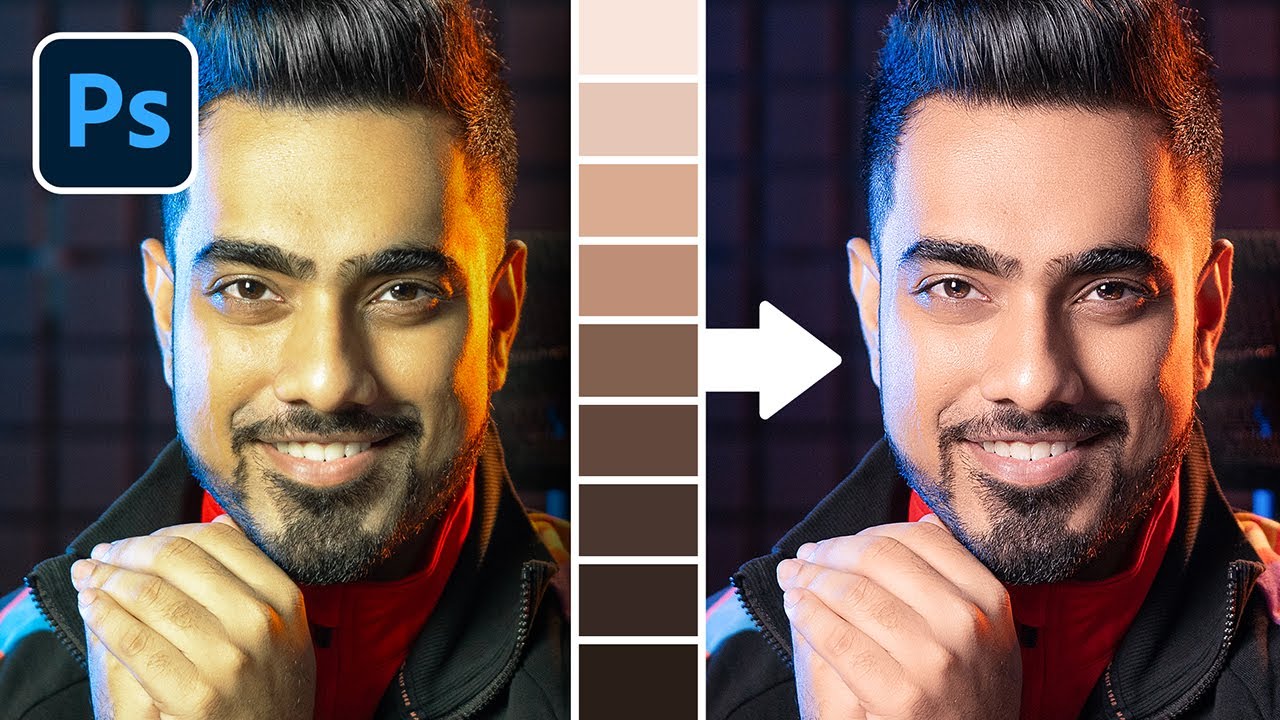 The Cheat Code to ALWAYS Get Perfect Skin Tones! – Photoshop